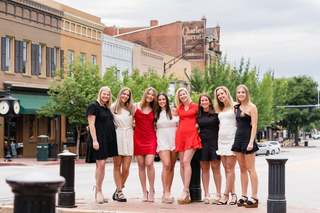 Tri Delta UGA Seniors | Athens Atlanta GA Wedding Photographer