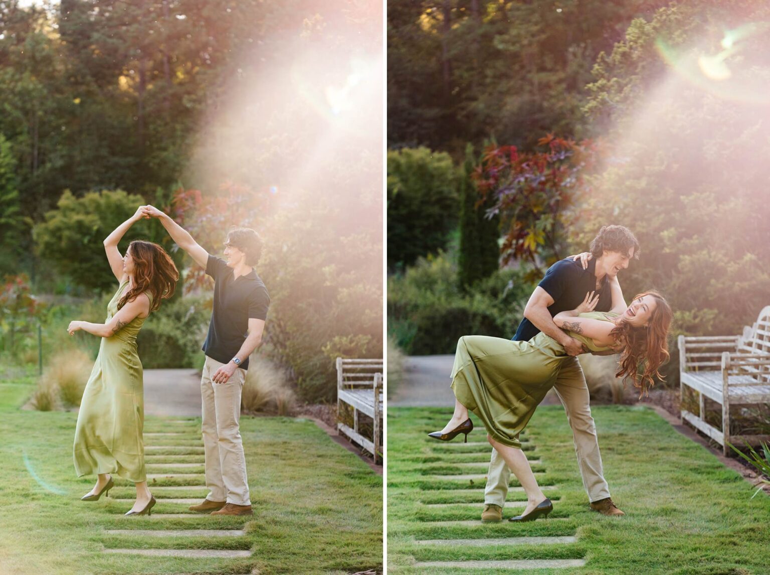 Surprise Proposal at Botanical Gardens | Athens Atlanta GA Wedding ...
